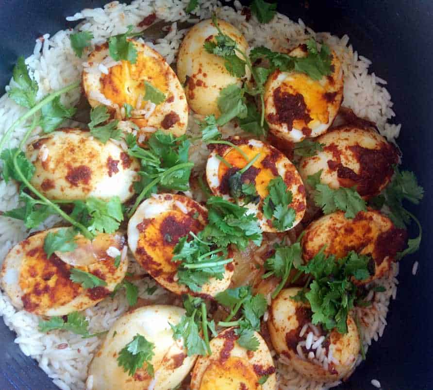 Egg Biryani | Easy Egg Biryani | Simple Egg Biryani - Chakris Kitchen