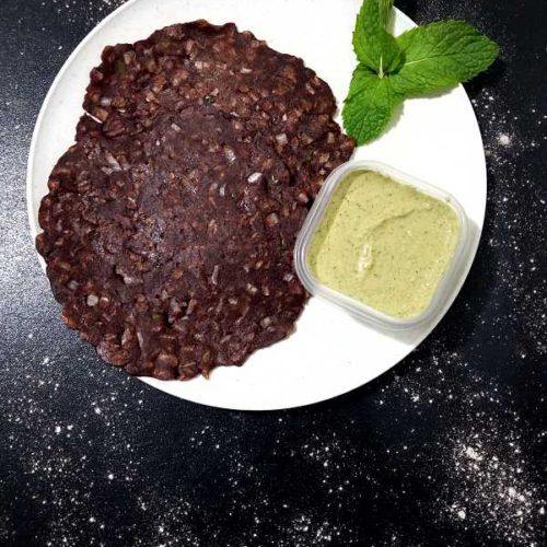 Ragi Roti Recipe | How to make easy and healthy Ragi Roti - Chakris Kitchen